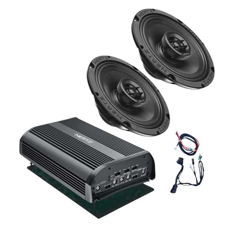 Hertz HSP1-13 Harley Audio Upgrade Kit for 1998–2013 Street Glide & Ro